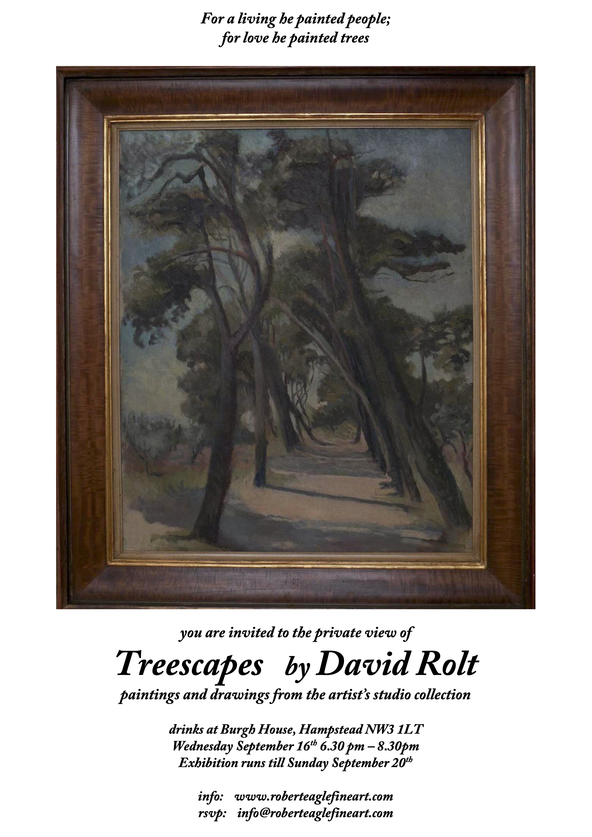 x From the archive: David Rolt exhibition 2015 | Robert Eagle Fine Art